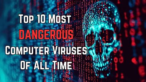 Top 10 Most Dangerous Computer Viruses Of All Time Youtube