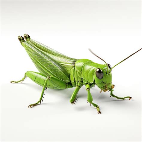 Premium Photo Illustration Isolated Realistic Grasshopper Perfect