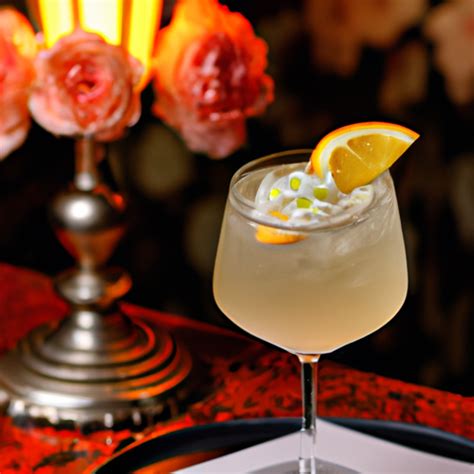 Fragrant Elixir Delicate And Refreshing Floral And Citrus Cocktail