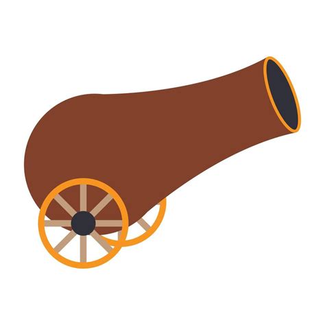 Cannon Pirate Cannon Illustration 54687165 Vector Art At Vecteezy
