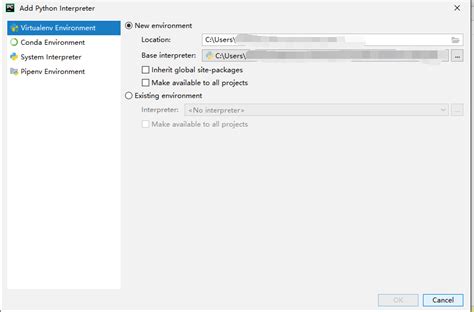 Cannot Setup A Python SDK In PyCharm Project Using Virtualenv After OS Reinstallation Stack