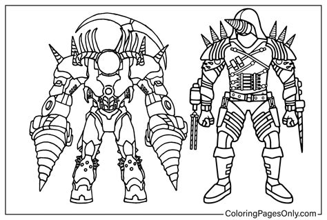 Upgraded Titan Drill Man Titan Clockman Coloring Page