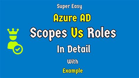 Roles And Scopes In Azure Identity Azure Ad Roles Scopes Oauth2 0