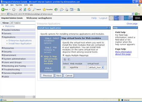 Configuring A Websphere Application Server 6x To Work With The Eg Agent