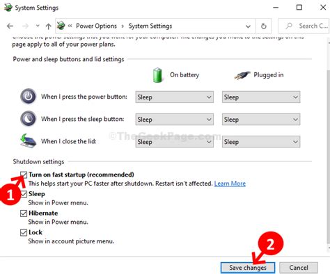 Fixed Turn On Fast Startup Option Missing In Windows Settings