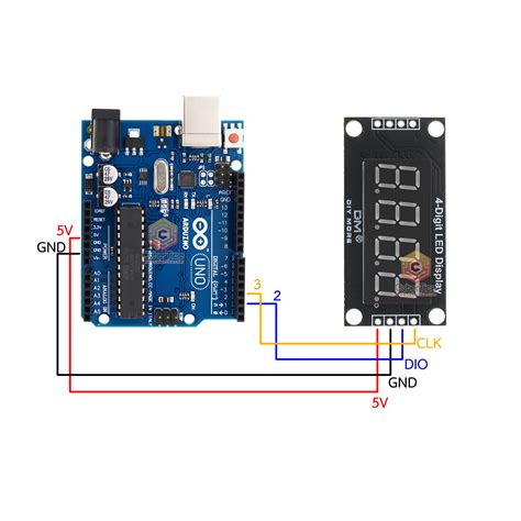 สอนใช้งาน Arduino โมดูลแสดงค่าตัวเลข 4 หลัก 036 Tm1637 Driver ขาย