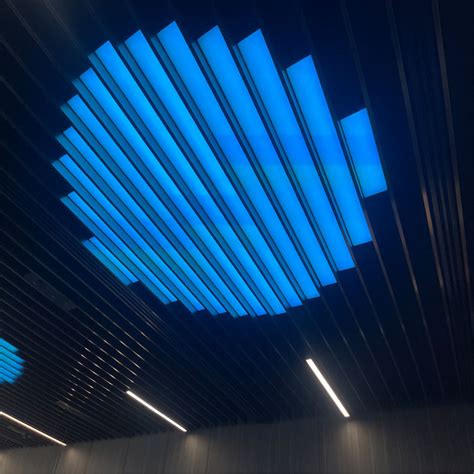 Indoor Ceiling Mounted Recessed LED Linear Light With RGBW Office Linear Light And RGB Linear