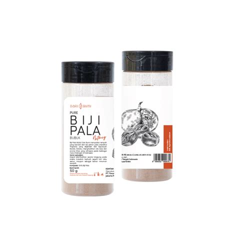 Biji Pala Bubuk 50 Gr Daribumi