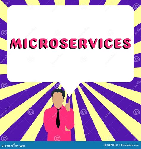 Microservices Container Concept Of Micro Service In System Development