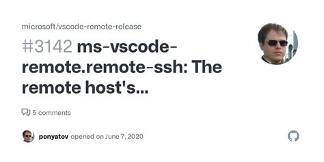 Ms Vscode Remoteremote Ssh The Remote Hosts Architecture Is Not Supported · Issue 3142