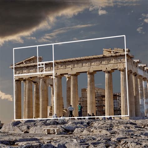 Golden Ratio Examples Art And Architecture Geogebra