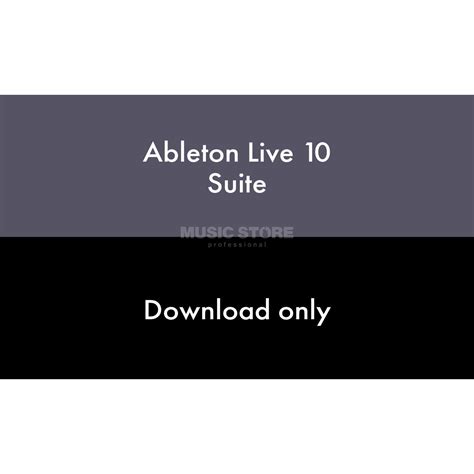 240323 Acquistare Il Software Musicale Ableton Su Music Store Music Store Professional