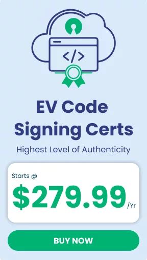 What Is Ev Code Signing Certificate How It Works