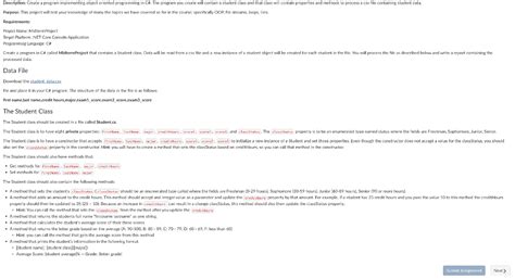 Solved Purpose This Projcct Will Test Your Knowkdese Of Chegg