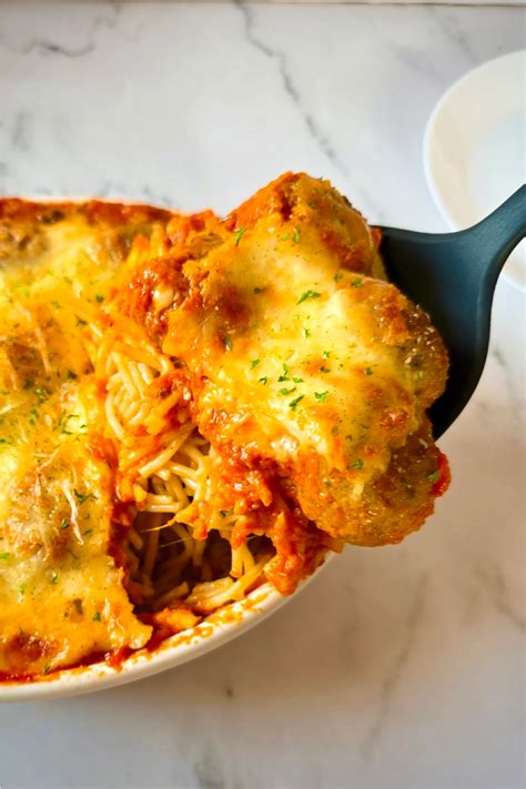 Best Baked Spaghetti And Meatballs Recipe Casserole Bake