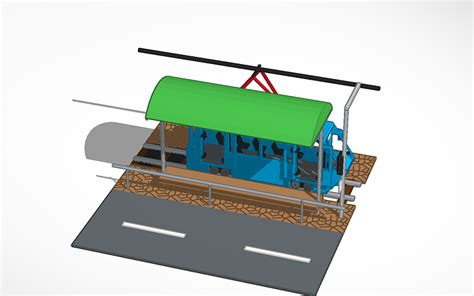 3d Design Tram By Nazarenko Denis Tinkercad