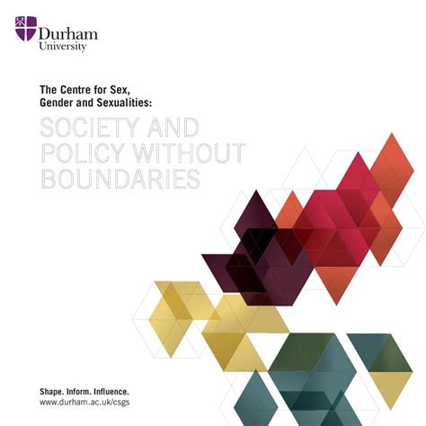 Centre For Sex Gender And Sexuality Brochure By Durham University Issuu