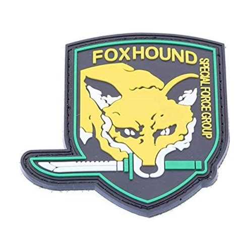 Metal Gear Solid Mgs Fox Hound Special Force Group Pvc Military