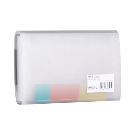 A6 Plastic Portable File Folder Extension Wallet B Vicedeal
