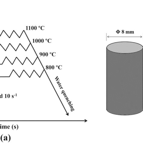 Schematic Diagram Of A Isothermal Compression Testing And B Hot Download Scientific Diagram