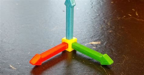 Tiny Coordinate System Axis System By Blecheimer Download Free Stl