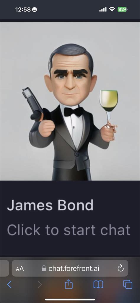 forefront ai and james bond r chatgpt