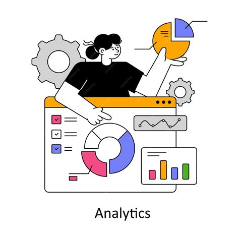Premium Vector Analytics Flat Style Design Vector Illustration Stock