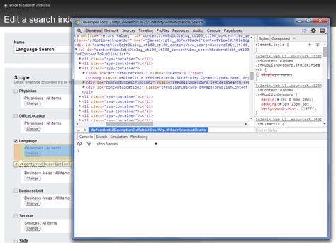 Sitefinity Search On Dynamic Module Resulting No Url Stack Overflow