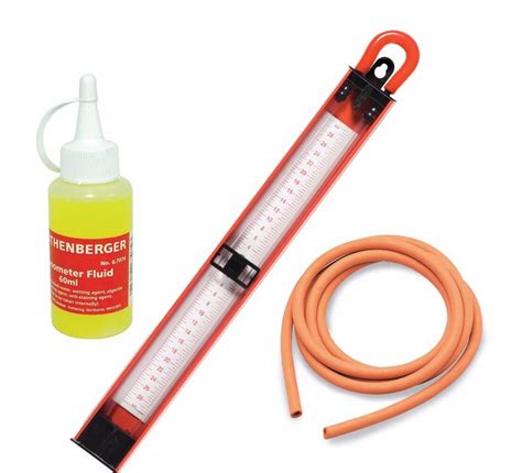 Rothenberger Standard U Gauge Manometer 12 60ml Fluid And 2m Hose