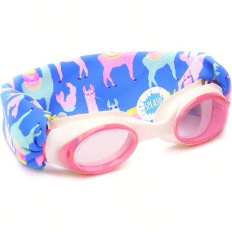 Splash Place Swim Goggles With Fabric Strap Adult Swim Goggles Pinks