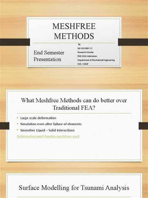 introduction to meshfree methods pdf finite element method