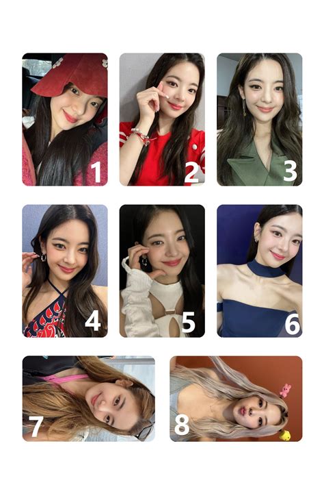 Unofficial ITZY Photocards Etsy