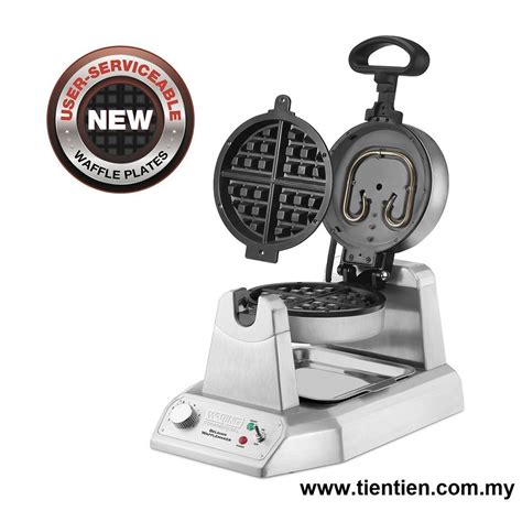 Waring Heavy Duty Single Round Belgian Waffle Baker Ww180xce