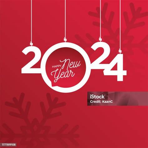 2024 새해 복 많이 받으세요 배경 벡터 일러스트 레이 션에 추상적 인 숫자 휴일 기치 디자인 치고는 인사말 카드 초대 달력 등등 벡터 스톡 일러스트 0명에 대한 스톡