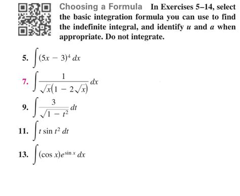 Solved Choosing A Formula In Exercises 5 14 Select The