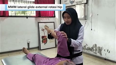 Mwm Lateral Glide External Rotasi Hip Youtube