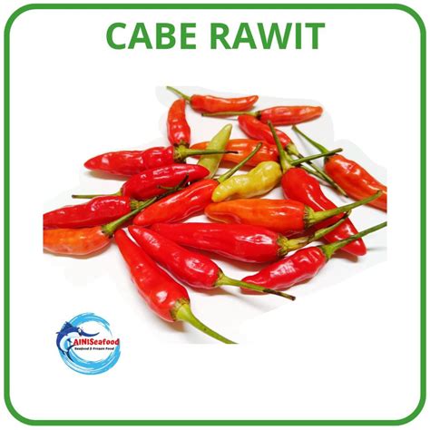Jual Cabe Rawit Kecil Merah Pedas Segar Surabaya Shopee Indonesia