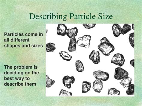 PPT Particle Size Analysis PowerPoint Presentation Free Download ID