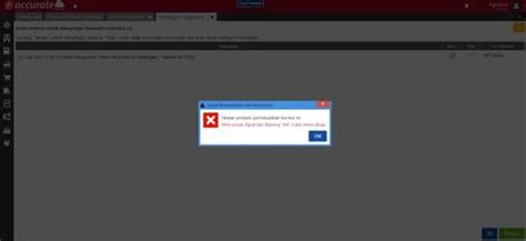 Kontak Support Accurate Error “stok Untuk Dijual Tidak Mencukupi”