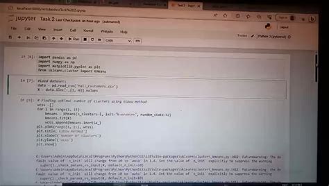 machinelearning internship retailanalytics kmeansclustering… poornima kamatar