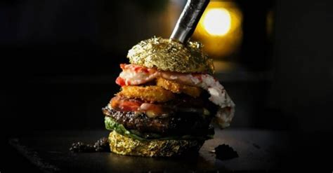 Worlds Most Expensive Burger Is A 6000 Splurge Of Wagyu Beef Gold