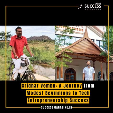 Sridhar Vembu A Journey From Modest Beginnings To Tech