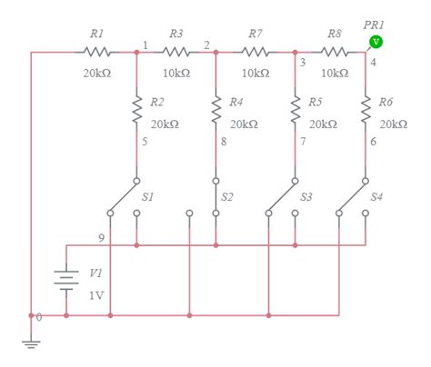 Resistor Ladder Dac Multisim Live