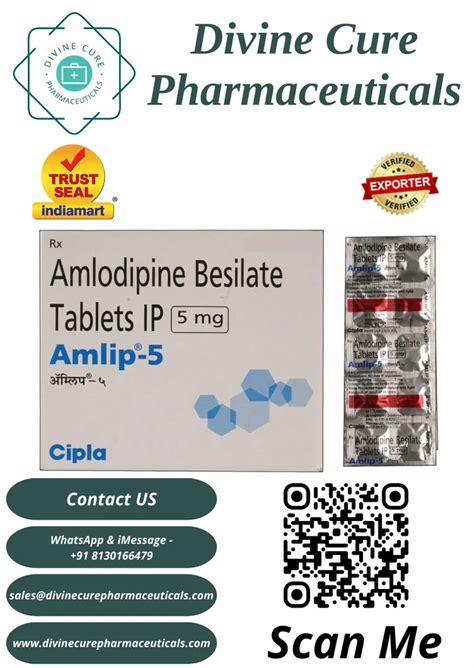 Amlip 5 Mg Tab At ₹ 350 Stripe In Ghaziabad Id 2853221790973