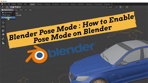 Blender Pose Mode How To Enable Pose Mode On Blender YouTube