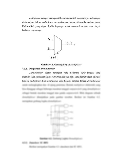 Solution Modul Iv Sistem Digital Multiplexer Dan Demultiplexer Studypool