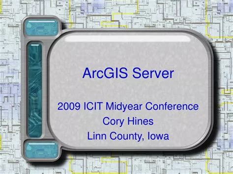 Ppt Arcgis Server Powerpoint Presentation Free Download Id627987