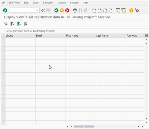 Sap Abap Central Usage Of Module Pool To Customize Fields In Tmg