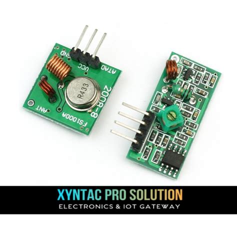 433mhz Rf Wireless Transmitter Module And Receiver Module Kit Shopee