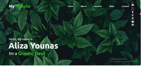 aliza younas on linkedin frontenddevelopment portfoliowebsite html css javascript codealpha…